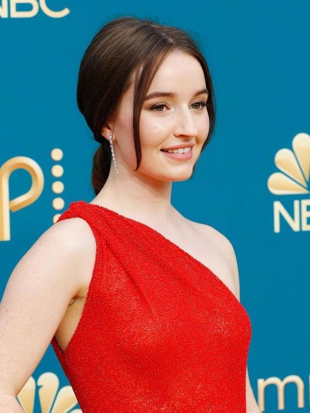 Actress Kaitlyn Dever from "Last Man Standing" attends the Emmys in a ...